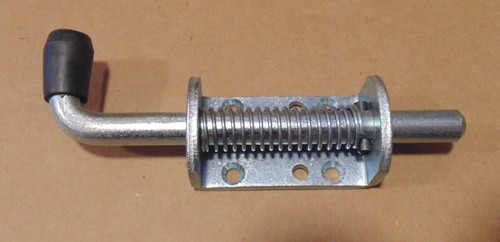 Spring Pin Latch Sliding Lock Bolt Utility Trailer Tail Gate Door ...