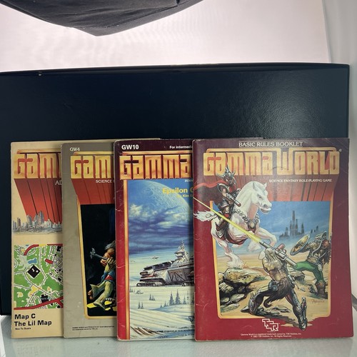 Gamma World Adventure Role Playing 4-pack From TSR Inc | eBay