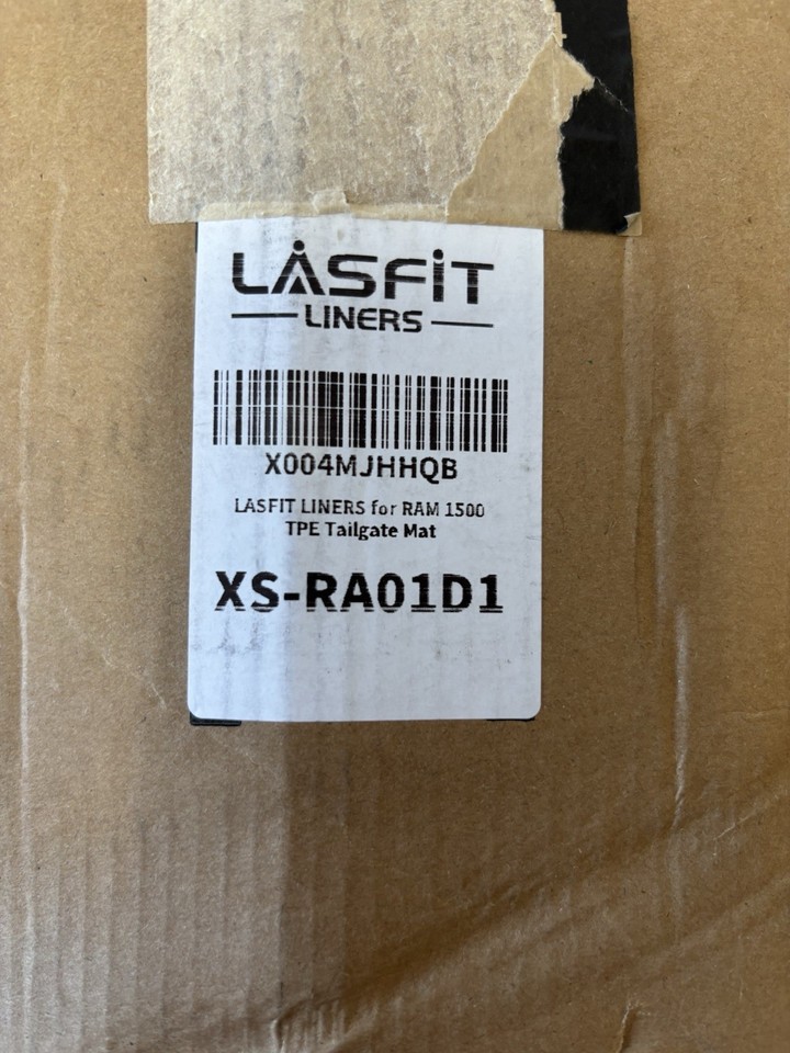 LASFIT Tailgate Liner Mat for RAM 1500 2025 2026 All Weather Protection ...