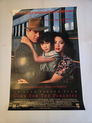 Vtg Orig 27x40 Movie Rental Store Poster - Come See the Paradise ...