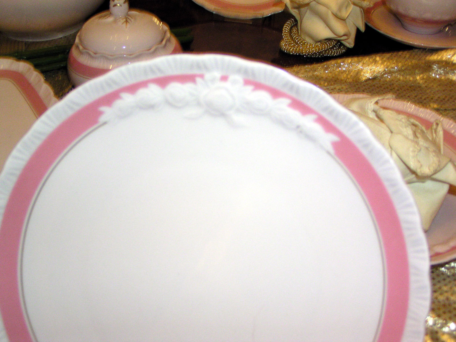 Teeservice Hutschenreuther Porcelaine Rose Monique edel | eBay.de