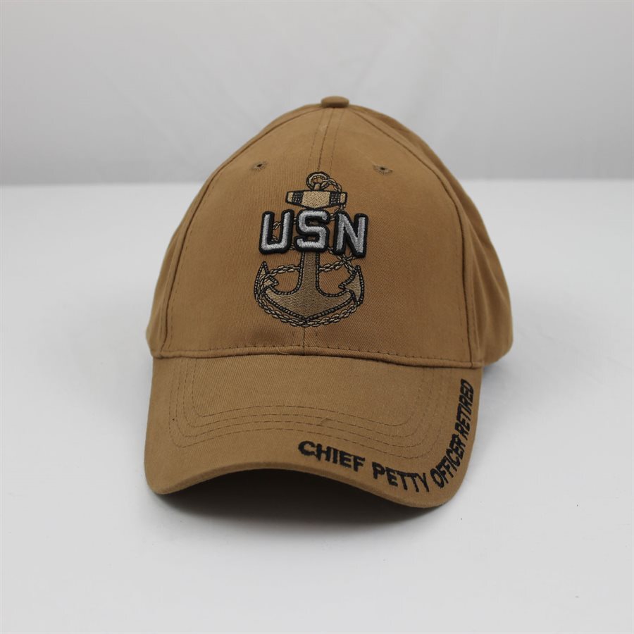 US Navy Chief Petty Officer RETIRED Ball Cap Senior Master CPO SCPO ...