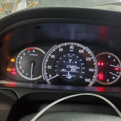 HONDA ACCORD Speedometer (cluster), (US market), Sedan, 2.4L, LX, AT ...