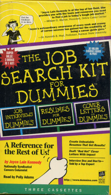 For Dummies Ser.: The Job Search Kit for Dummies : A Reference for Rest ...