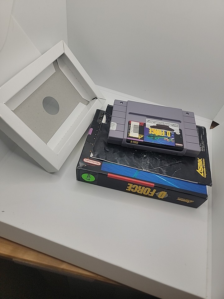 D-Force SNES Super Nintendo Box Manual Game 96066911114| eBay