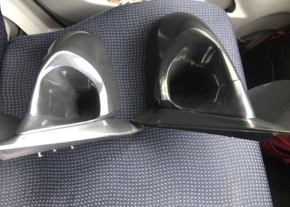 MAZDA RX-7 FD3S RX7 Ganador Style Side Mirrors Set Car Parts | Black ...
