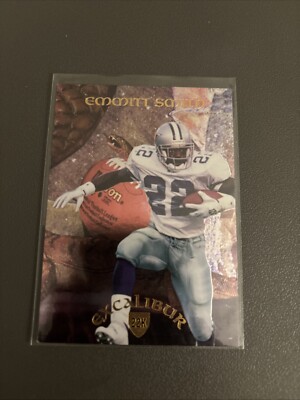 1997 Excalibur 22K Knights Emmitt Smith #0460/2000 *COWBOYS* | eBay