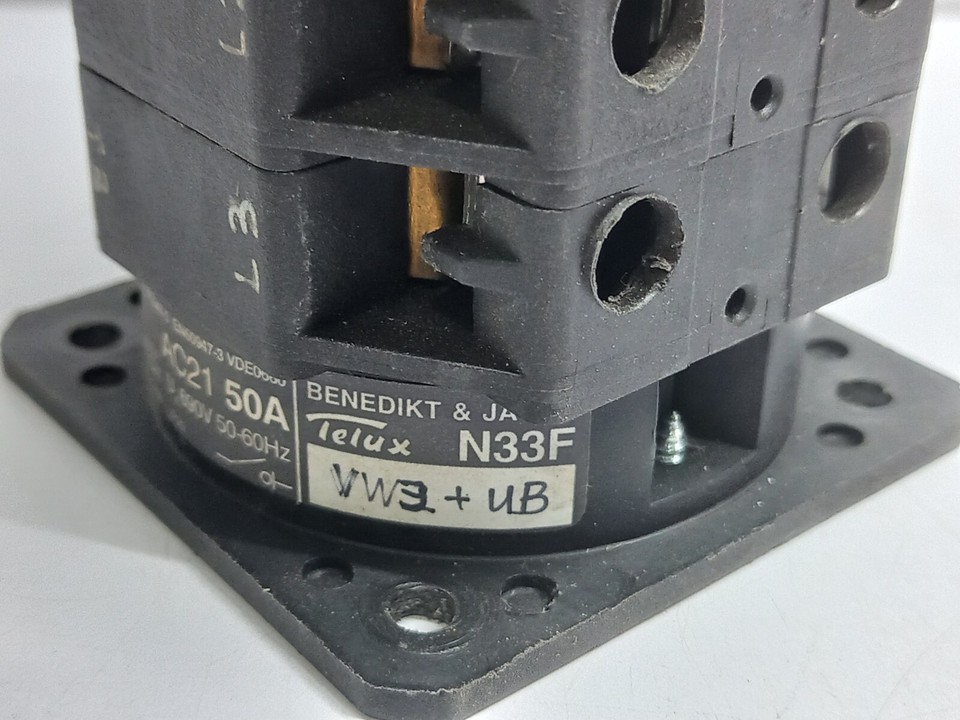 Benedikt & Jager N33F Ac21 50A Ue 690V 50/60Hz | eBay UK