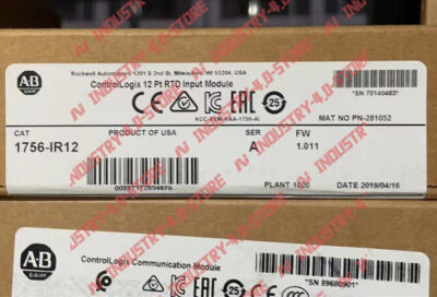 Allen-Bradley 1756-IR12 ControlLogix Non-Isolated RTD Input 1756IR12 | eBay