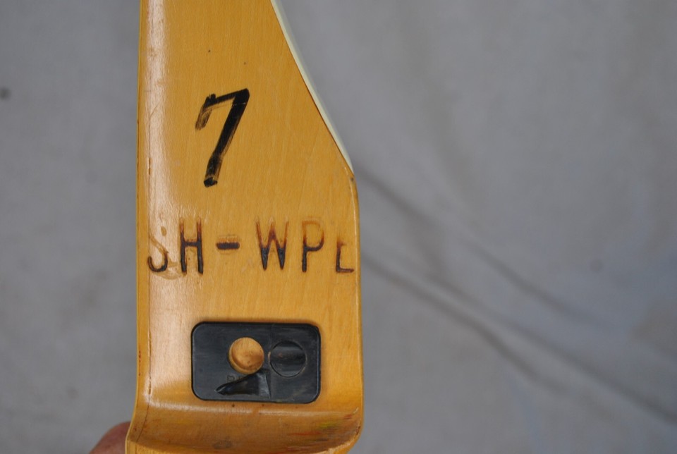 vintage york archery wooden recurve bow model sh-wpe 25 pound | eBay