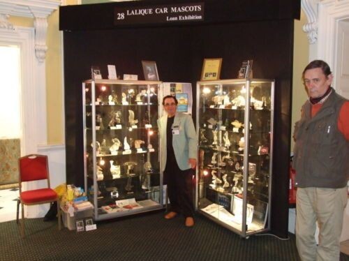 EX LALIQUE PARIS DEALERSHIP PERSPEX DISPLAY CASES Ad' BOARDS, promo ...