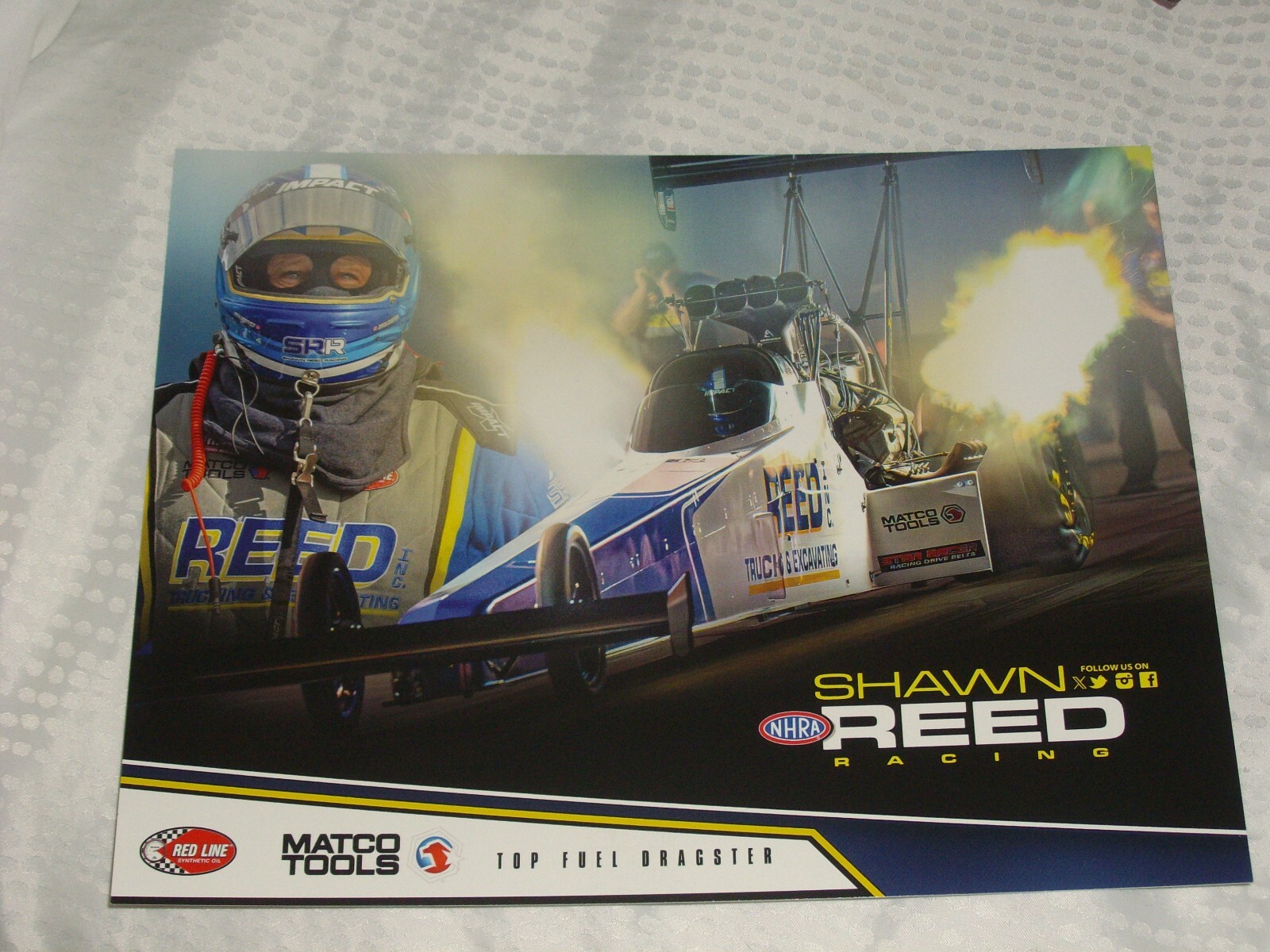 2024 SHAWN REED "REED TRUCKING & EXCAVATING VER 2TOP FUEL DRAGSTER NHRA ...