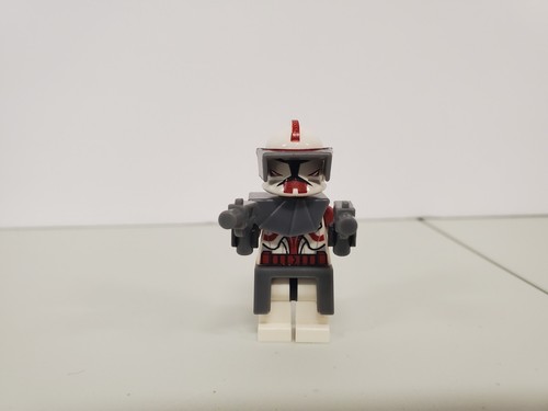 Lego Star Wars Minifigure Phase 1 Commander Fox SW0202b RARE Misprint ...