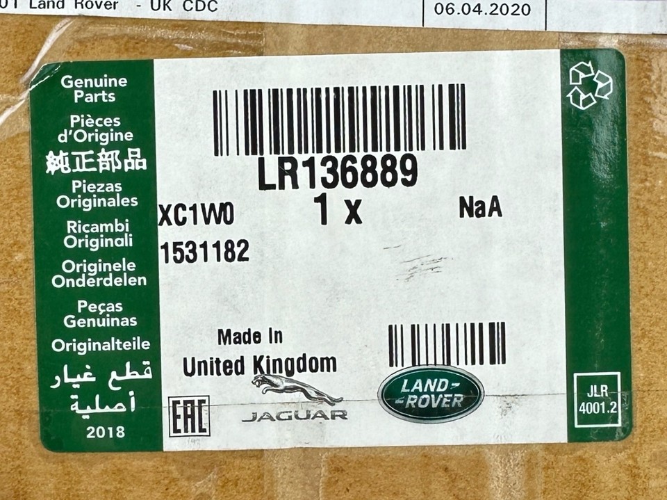 Range Rover Evoque (2020 -) Rear Wheel Arch (Left) LR136889 OEM & Brand ...