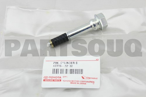 4771522130 Genuine Toyota PIN, FRONT DISC BRAKE CYLINDER SLIDE 47715 ...