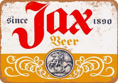 METAL SIGN - Jax Beer - Vintage Look Reproduction | eBay