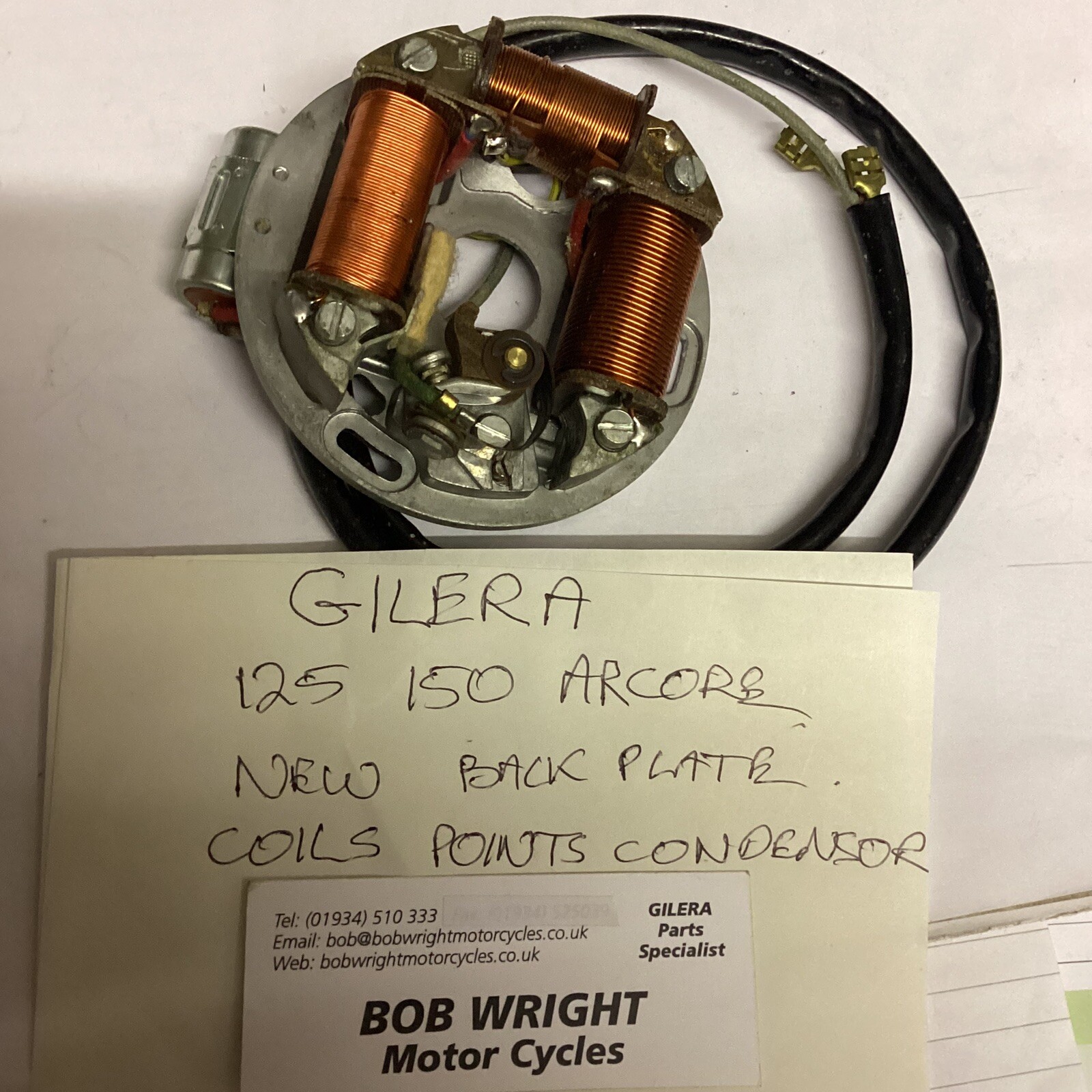 Gilera Arcore 125 / 150 Fly Wheel Magneto Back Plate | eBay.de