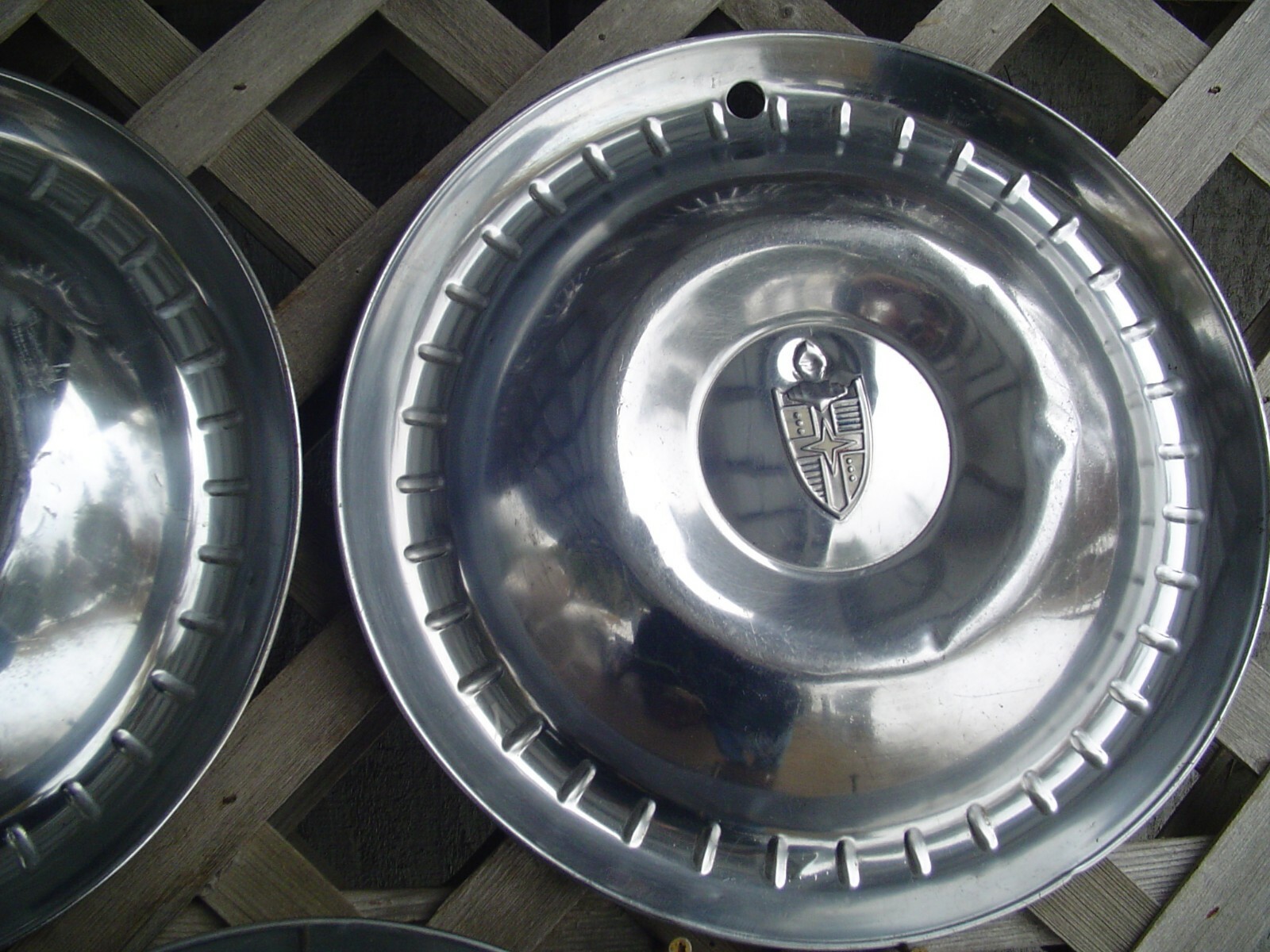 VINTAGE 1952 1953 LINCOLN MARK CONTINENTAL PREMIER TOWN CAR HUBCAPS ...