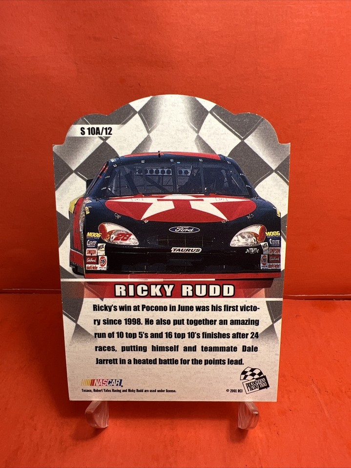 2002 Press Pass Showman Ricky Rudd #S10A Mint🦄 | eBay