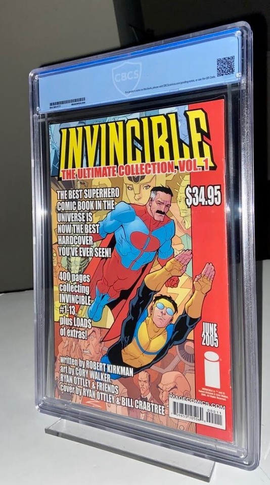 Invincible #0 - Key comic & Origin of Invincible! CBCS 9.8 - Brand New ...