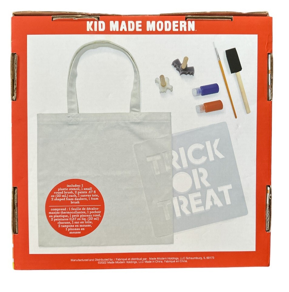 KID MADE MODERN TRICK-OR-TREAT TOTE for Creative Kids | eBay