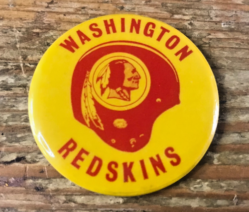 Vintage Washington Redskins Pin NFL Football Pinback Button Commanders ...
