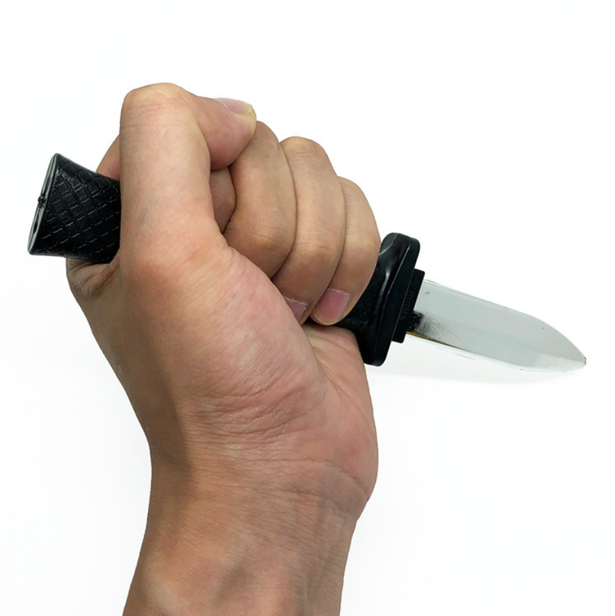 Retractable Dagger Knife Prank Joke Gag Trick Fake Weapon Disappearing ...