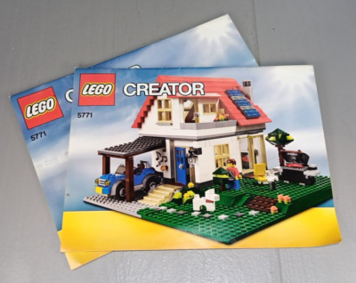Creator LEGO 5771 Hillside House Lot of Two INSTRUCTIONAL MANUALS ONLY ...