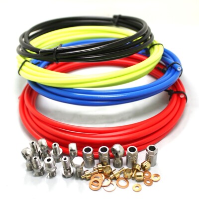 Disc Brake Hose For Front Rear Calipers Hydraulic Line Tube Length 2.5m ...