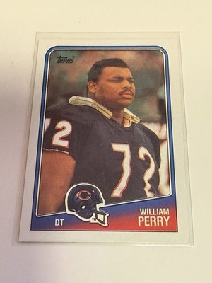 🔥1988 Topps #79 William (Refrigerator) Perry Chicago Bears🔥 | eBay