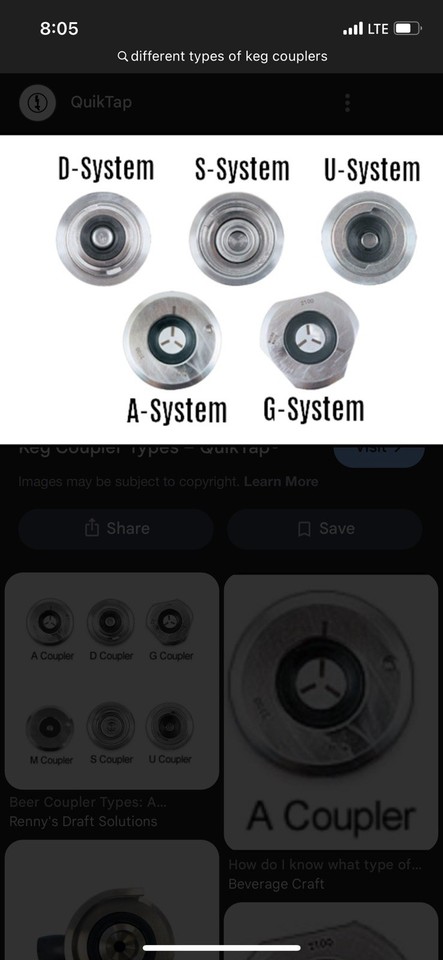 Beer Keg TrenStar Stainless Steel Sanke Type S Stainless Steel | eBay