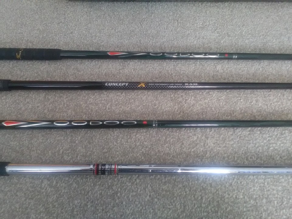 Callaway Big Bertha Driver with Ram 3 wood and Pinseeker 3 and 5 woods ...