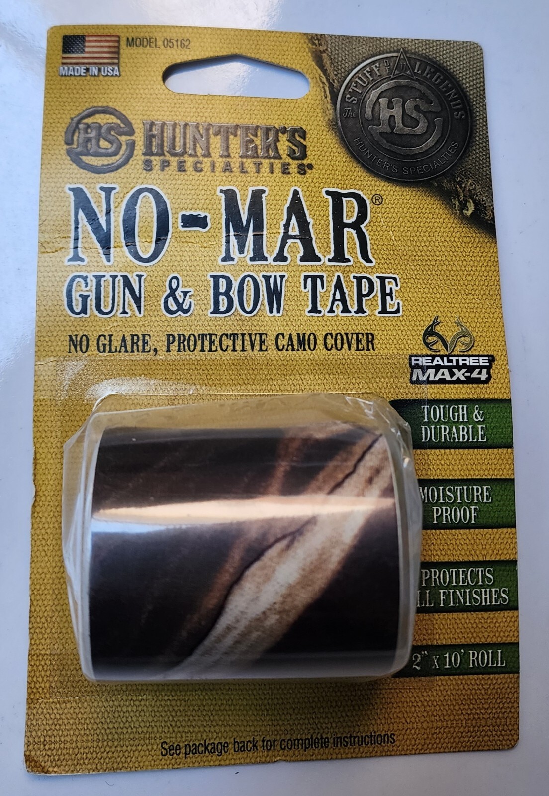 Hunters Specialties USA NO-MAR gun & bow camo tape, Realtree Max 4 | eBay