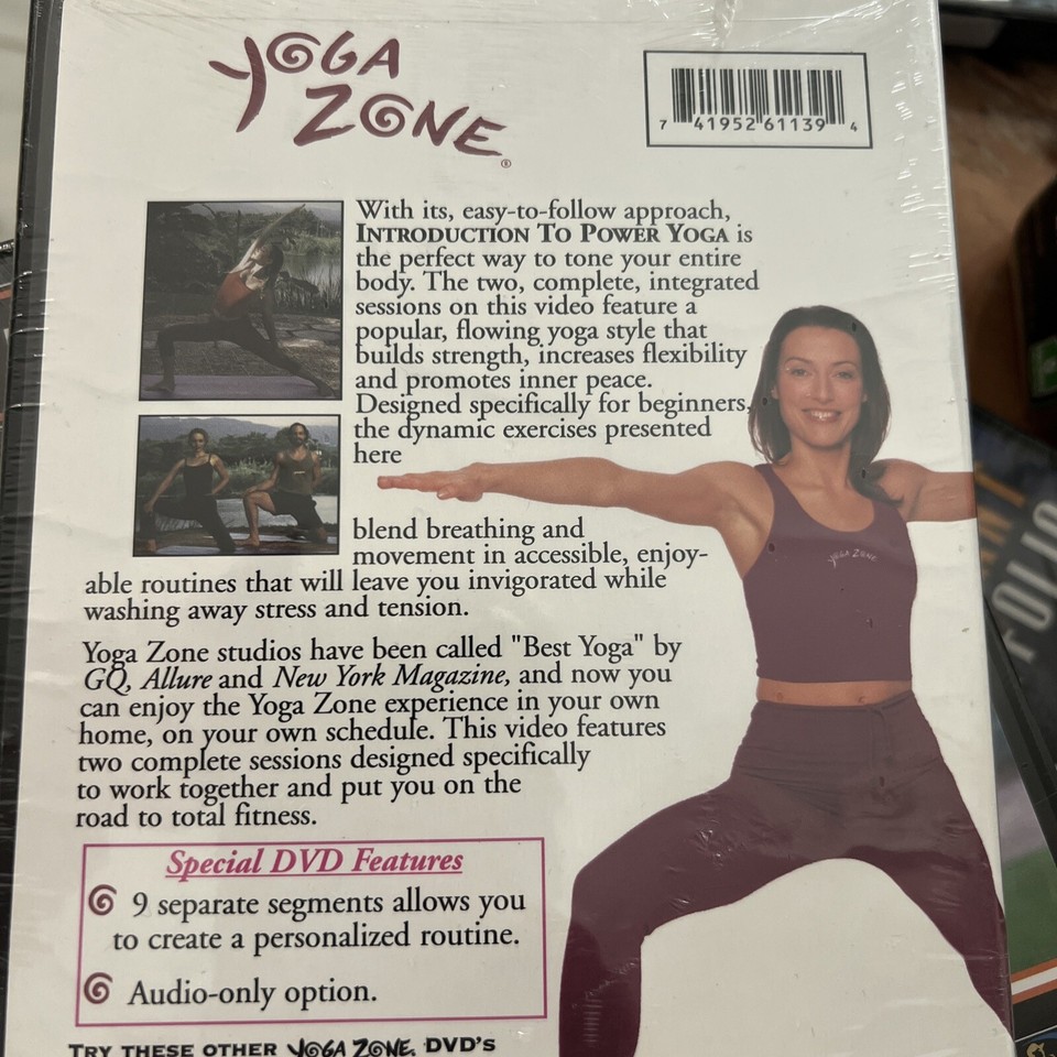 New DVD - Yoga Zone: Introduction to Power Yoga - Lisa Bennett NIB ...