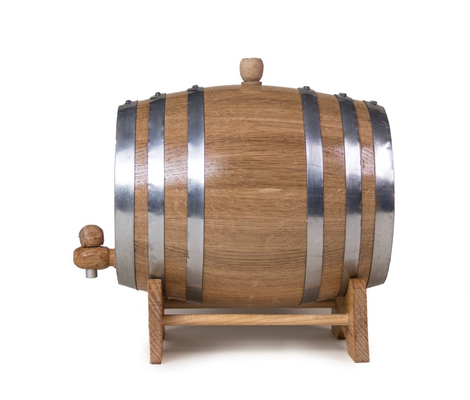 New Char Oak Aging Barrel Wooden Whiskey Barrel, Bourbon Wine Barrel ...