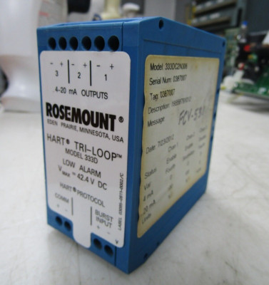 Transmitters - Rosemount Hart