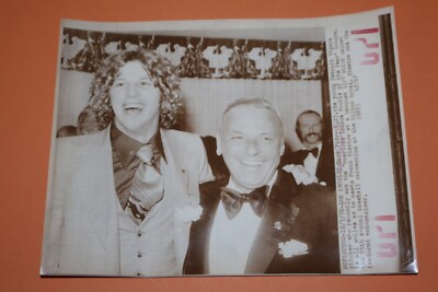 Vintage 1976 DETROIT TIGERS MARK FIDRYCH - FRANK SINATRA baseball Wire ...