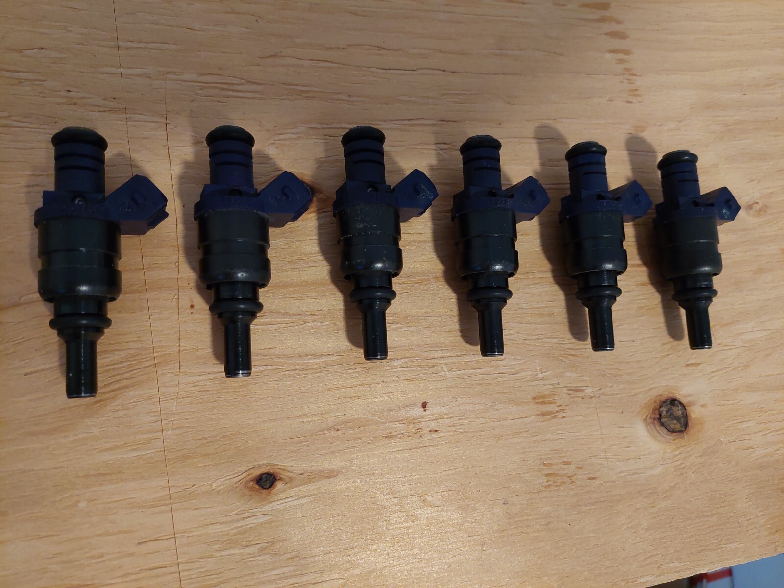 Set of 6 Fuel Injectors For Siemens 01-06 BMW 330CI 330I 530I X3 X5 3.0 ...