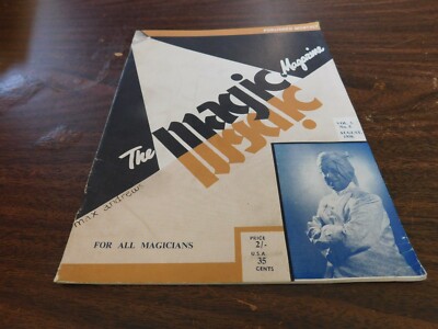 Max Andrews The Magic Magazine For Magicians 1956 August Phantom Flame ...