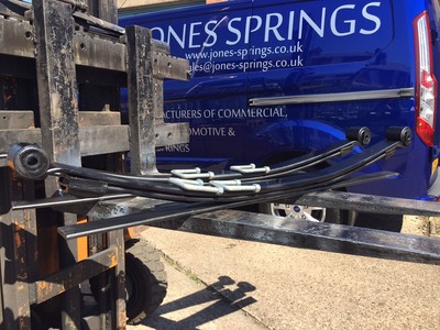 Pair Rear 3 Leaf VHD Springs Citroen Relay / Peugeot Boxer / Fiat ...