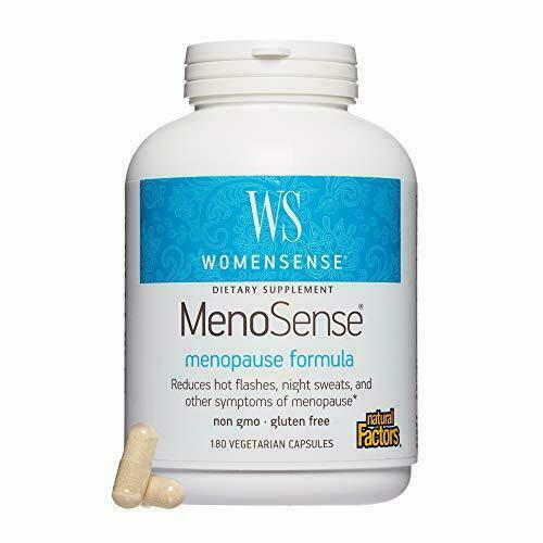 Natural Factors WomenSense MenoSense Menopause Formula 180 Vegetarian ...