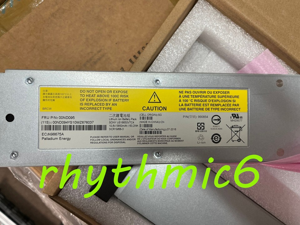 Brand New IBM 02CL197 Flash System 840/900 battery module FedEx or DHL ...