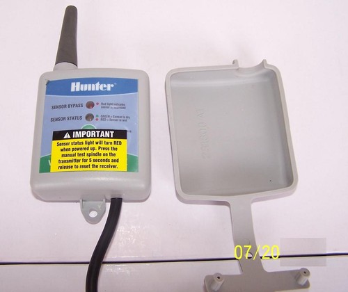 Hunter Sprinkler WRCLIKR Wireless Rain-Clik Sensor Replacement Receiver ...