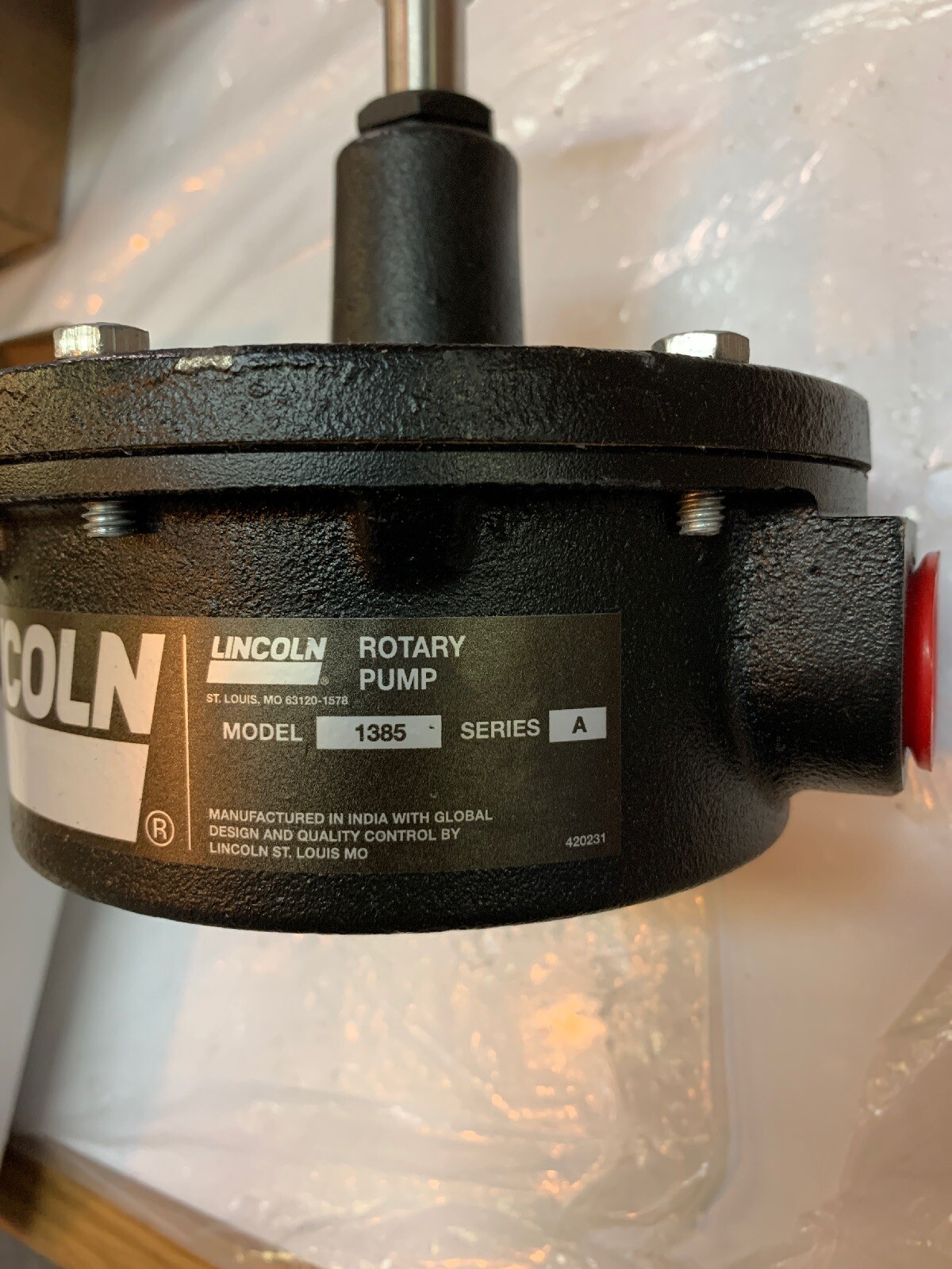 Lincoln Hand Operated Rotary Pump 1385 Series A (Pump only) New | eBay