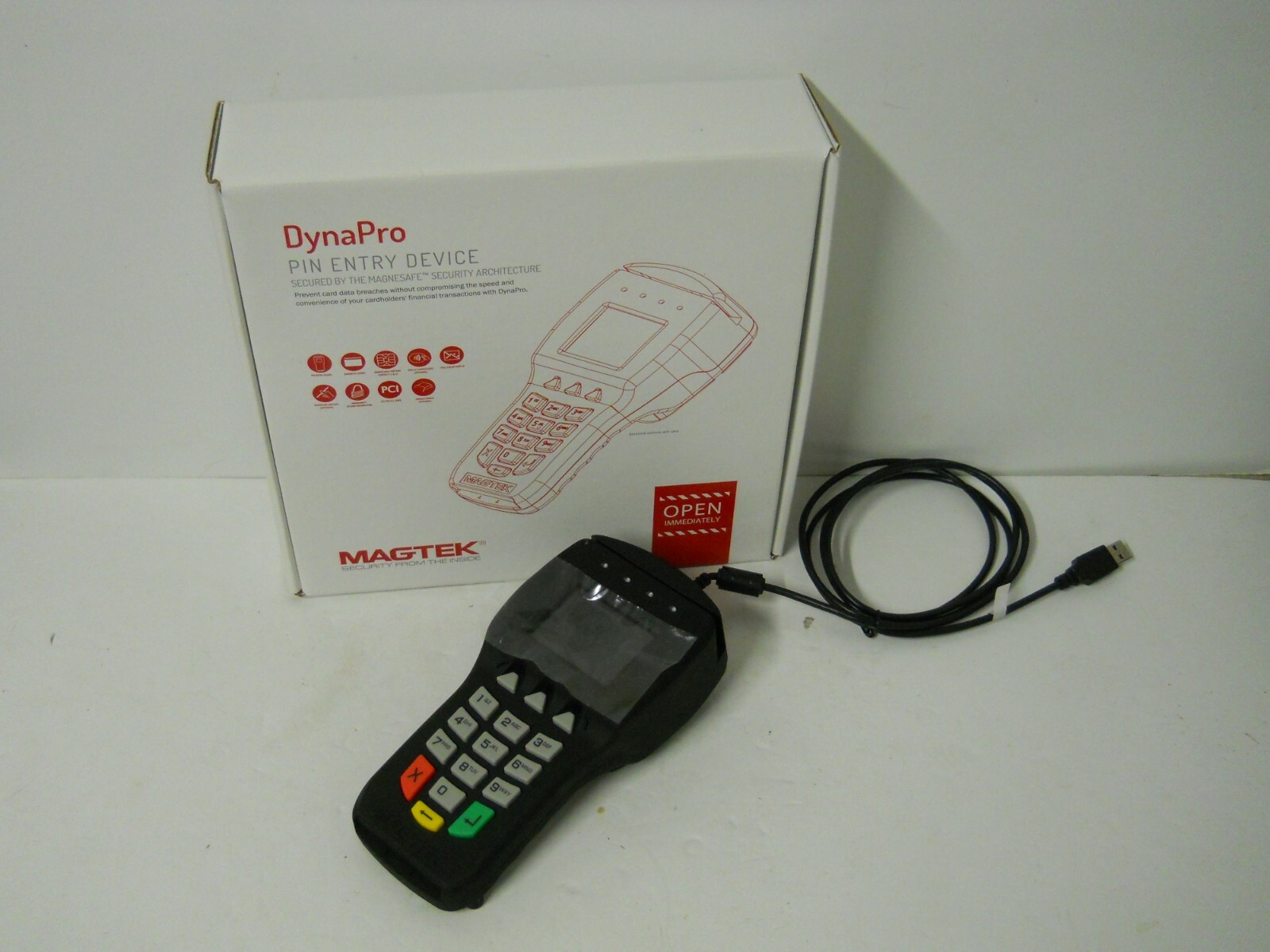 MagTek Dynapro 30056001 Payment Terminal Credit Card Reader Pin Pad EMV ...