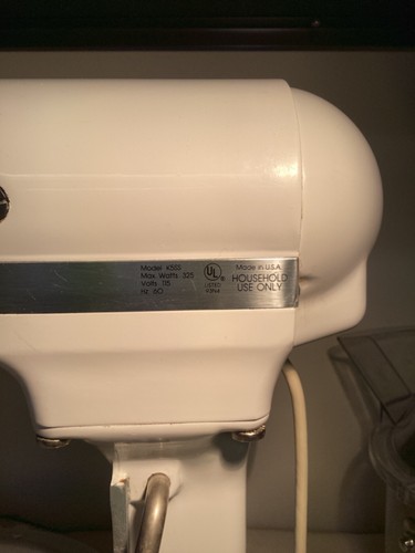 KitchenAid K5SS Heavy Duty Series 5qt Stand Mixer - White for sale ...