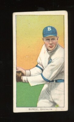 1909 T206 Baseball #61 Al Burch (Fielding) VG *f1 | eBay