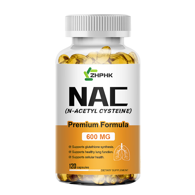 NAC N-Acetyl Cysteine 600 mg 120 Capsules - Antioxidant,Tracheal & Lung ...