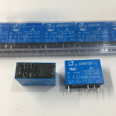 1PC SANYOU SZ-S-112L Power Relay 8Pins 16A 240VAC | eBay