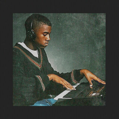 559537 Kanye West "Real Friends" Album Song HD Cover Art 24x18 WALL ...